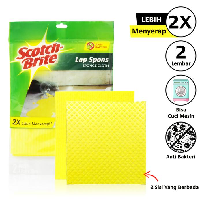 Jual SCOTCH BRITE - Lap Spons | Lap Dapur | Lap Microfiber | Lap ...