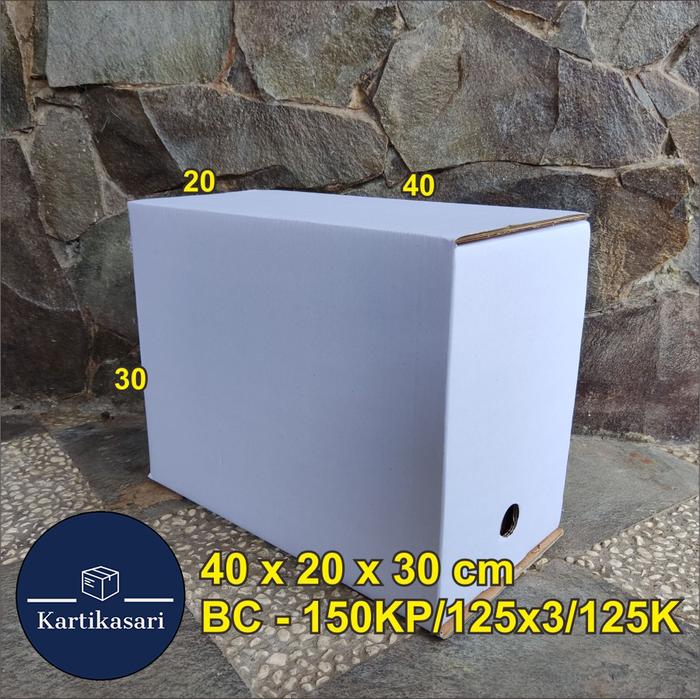 Jual DUS FILE DOKUMEN ARSIP KARDUS ARSIP SABLON CUSTOM 40X20X30 CM ...