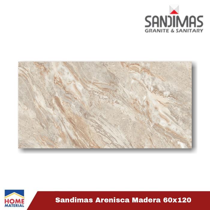 Jual Granit Dinding/Lantai Glossy Sandimas Arenisca Madera 60x120 ...