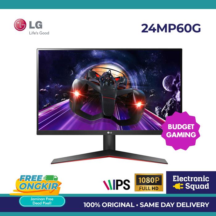 Jual LG Ultragear Monitor 24MP60G 14" FHD FreeSync HDMI DP 75Hz 24MP60G ...