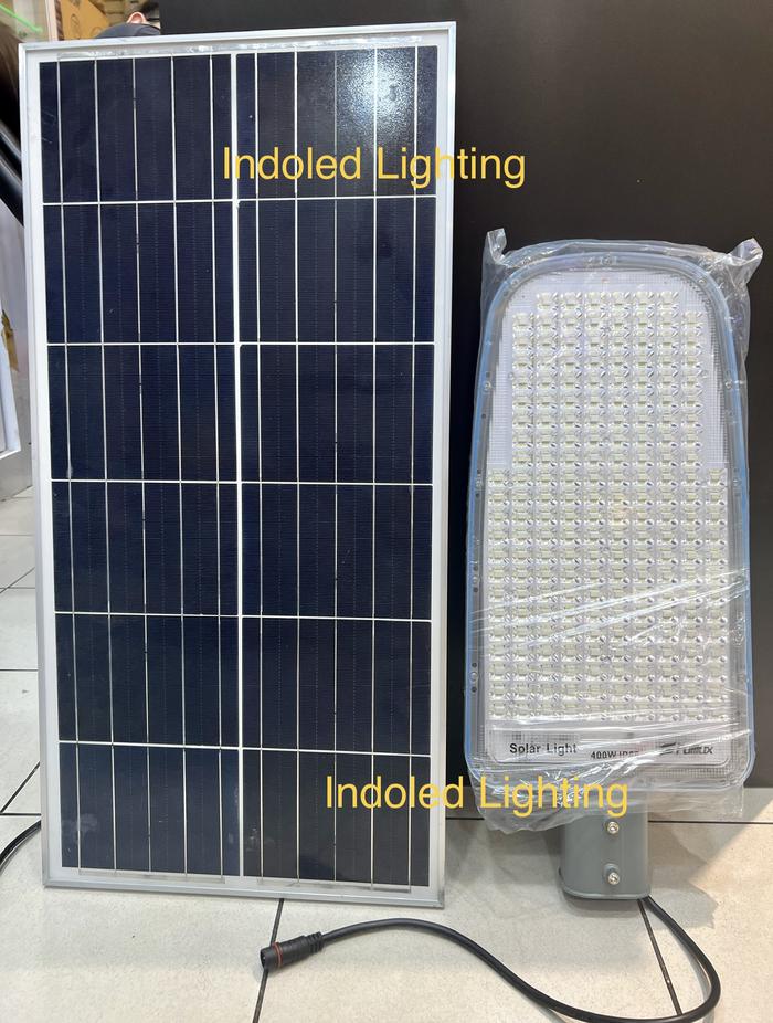 Jual Lampu jalan PJU solar 400 watt 400w Fullux lampu PJU solar cell ...