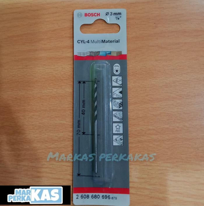 Jual BOSCH CYL-4 Mata Bor Beton / Tembok / Keramik 3 mm Multipurpose CYL4 - Jakarta Utara ...