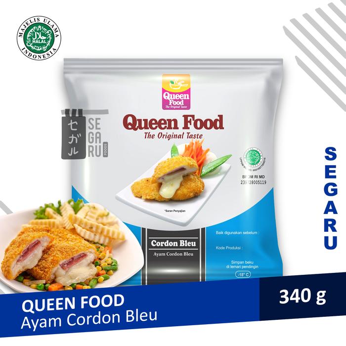 Jual Queen Food Chicken Cordon Bleu | Ayam Isi Keju Mozzarella Smoked ...