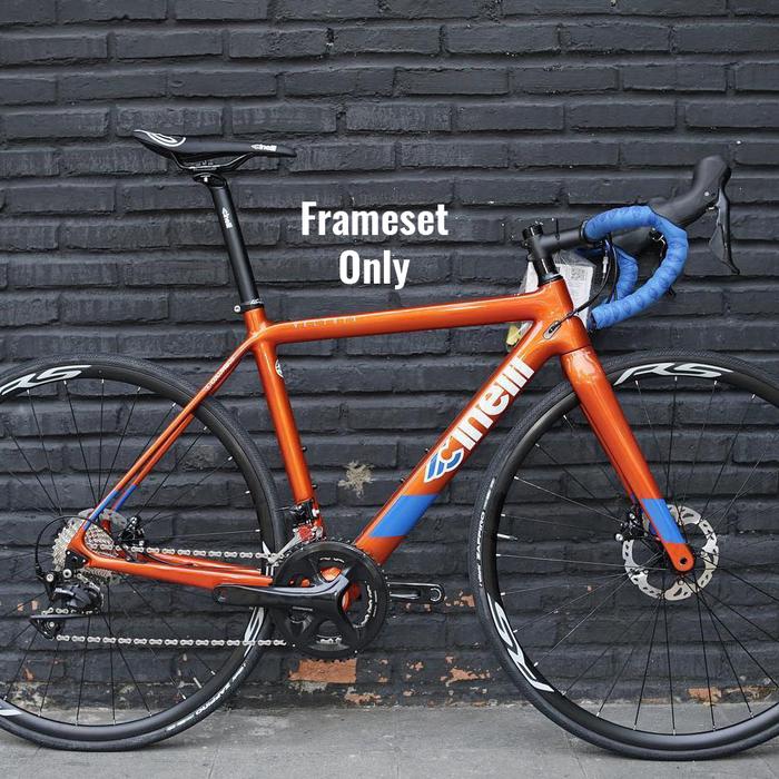 Jual Frameset Cinelli Veltrix Road Disc Frameset Orange - Jakarta ...