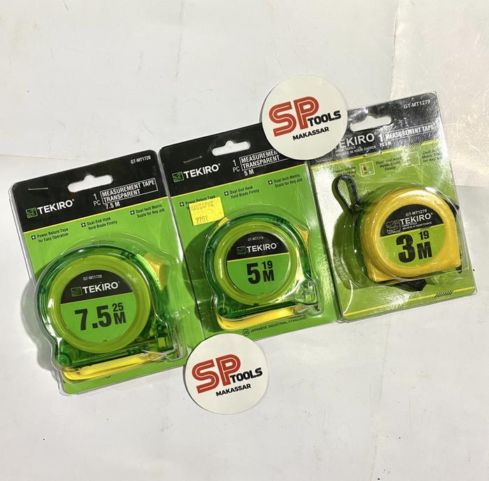 Jual METER ROL / METERAN ROLL 5M 5METER 5 METER TEKIRO GT-MT1719 ...