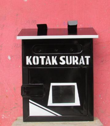 Jual New Kotak Pos Surat Mail Box Bahan Besi Plat - kotak surat hit, 1 ...