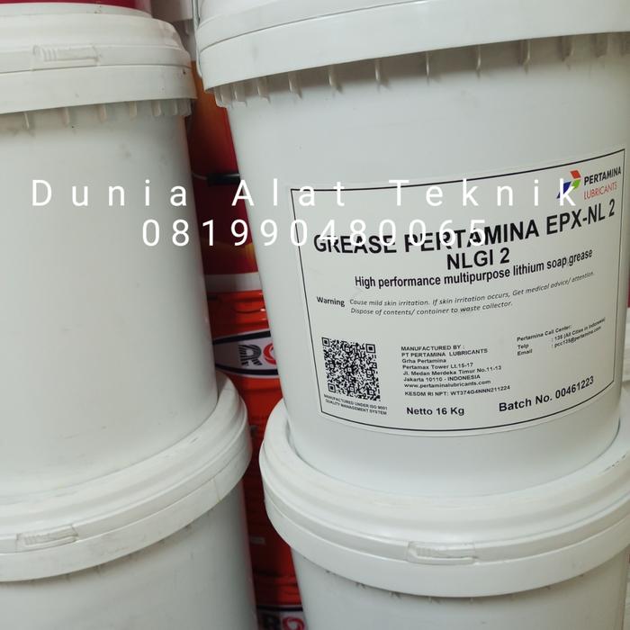 Jual Gemuk PERTAMINA EPX-NL2 16KG GREASE STEMPET MULTI PURPOSE ...
