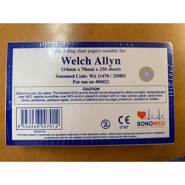 Jual Kertas EKG / Paper ECG WELCH ALLYN Sonomed - Kota Medan ...