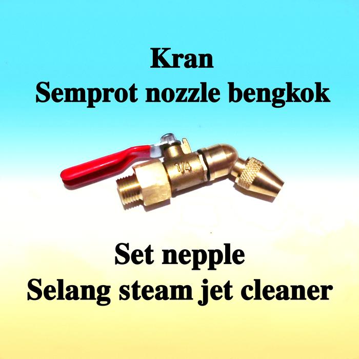 Jual Nozzle steam cuci AC set nepel kran stik nozel nosel semprotan air ...
