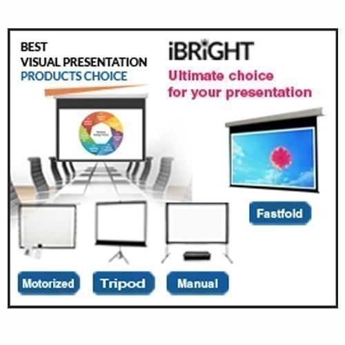 Jual iBright Fastfold Screen BFS150-D 150 Inch Ukuran 305x228 - Jakarta ...
