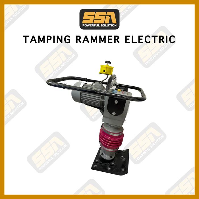 Jual Tamping Rammer Electric/Stamper Kuda Listrik/Mesin Pemadat Tanah ...