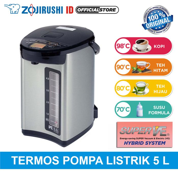 Promo Termos Pompa Elektrik 5 Liter ZOJIRUSHI CV-JAQ50 Cicil 0% 3x ...