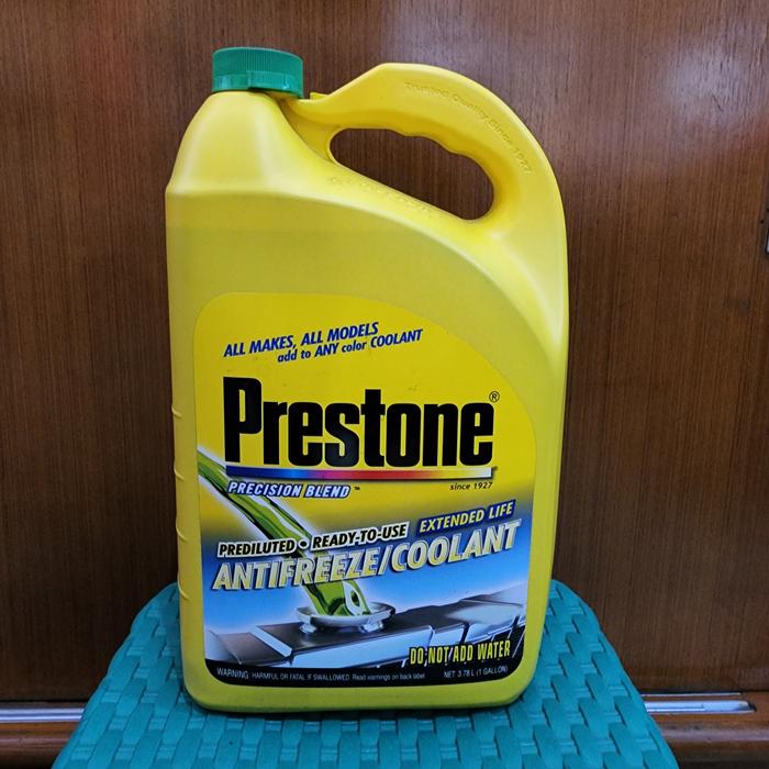 Jual prestone air radiator coolant antifreeze warna hijau isi 3.78L ...