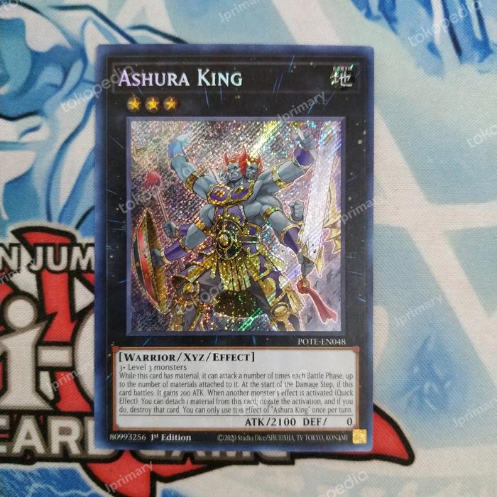 Jual yugioh ashura king POTE secret rare original - Jakarta Barat - Jprimary | Tokopedia