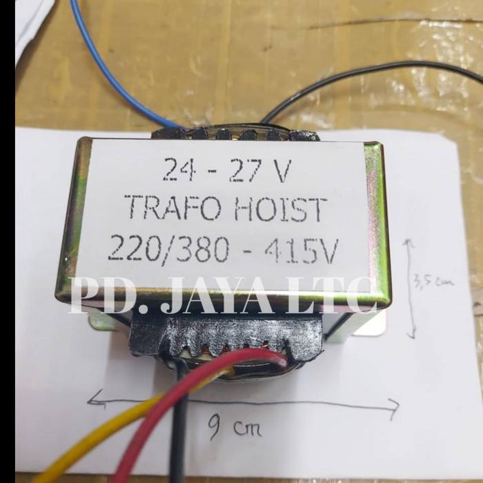 Jual Hoist Trafo Step Down Up 24-27V - 220/380V 415V - Jakarta Barat - PD Jaya | Tokopedia