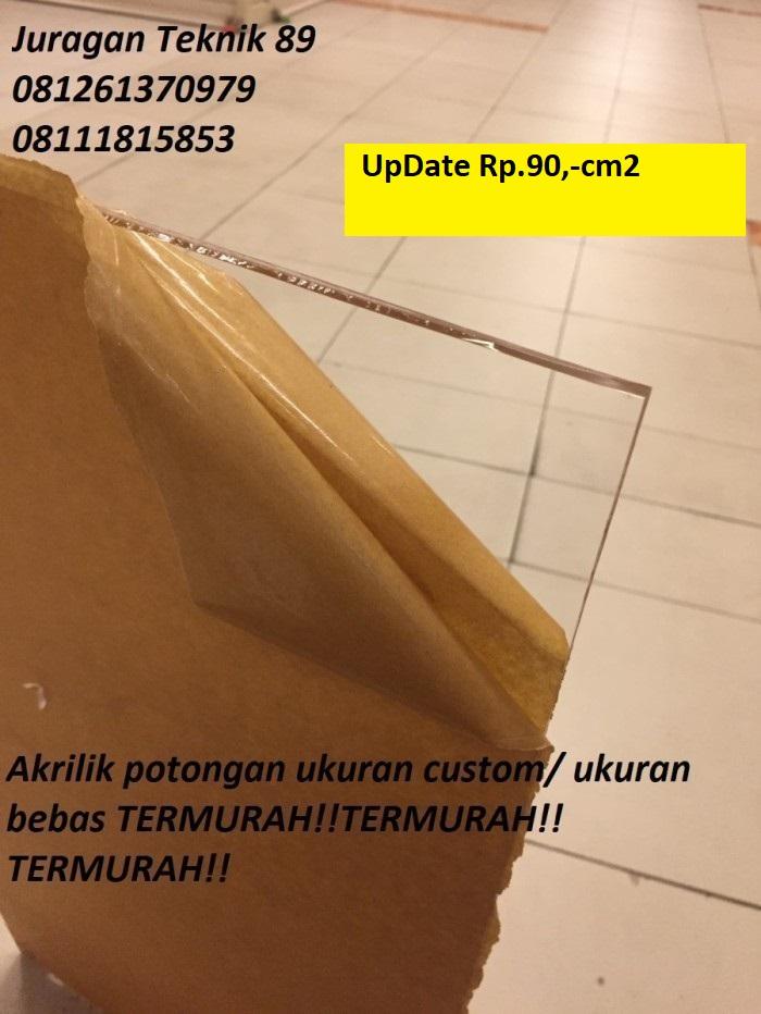 Jual Akrilik Bening 10mm CUSTOM ukuran bebas Rp. 85,-/cm2 PASTI MURAH - Jakarta Barat - Juragan ...