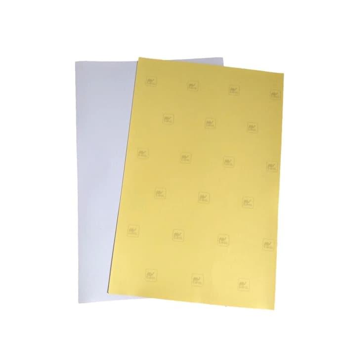 Jual Kertas Sticker HVS Doff / HVS Sticker Camel A4 isi 20 lembar ...