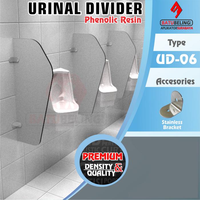 Jual Sekat Urinoir UD-06 Phenolic Resin Papan Urinator Pembatas Kamar ...