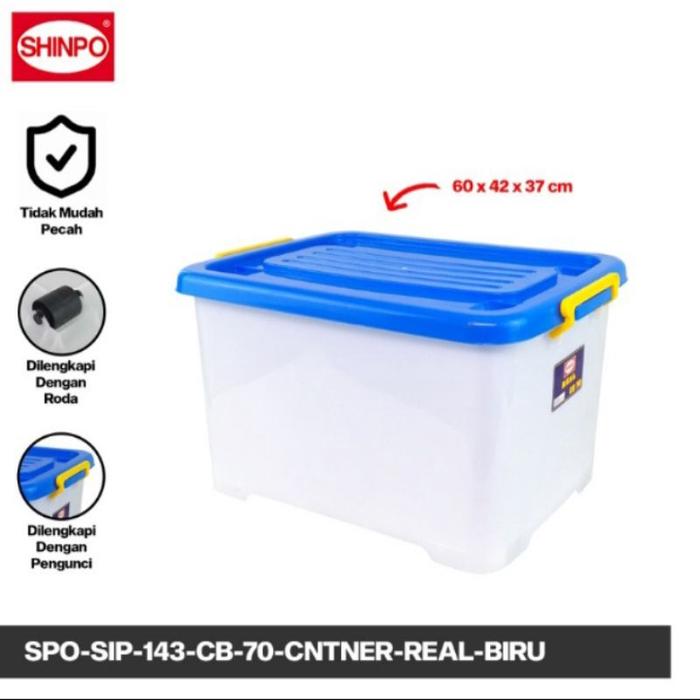 Promo BOK SHINPO CB 70 LITER REAL CONTAINER BOX SIP 143/Kotak ...
