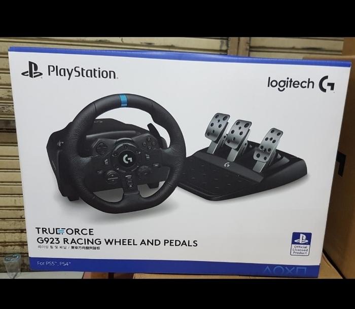 Jual Logitech G923 Steering Wheel For PS5-G923/ PS4/ PC/PS3 - Jakarta ...