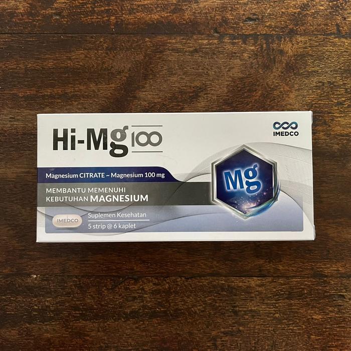 Jual Hi Mg 100 Suplemen Kesehatan Magnesium Box isi 5 Strip - Jakarta ...