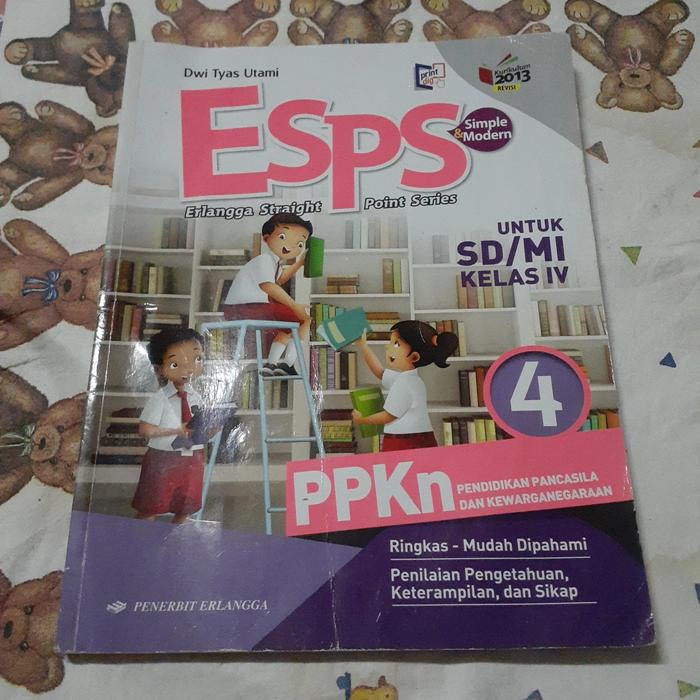 Jual ESPS PPKn 4 Erlangga Straight Point Series untuk SD/MI KELAS IV - Jakarta Pusat - Alvio ...