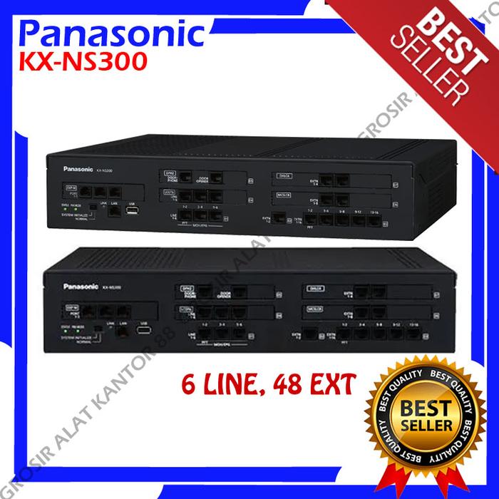 Jual PABX Panasonic KX-NS300 - PABX 6 line 48 extension - Jakarta Barat - GROSIR ALAT KANTOR 88 ...
