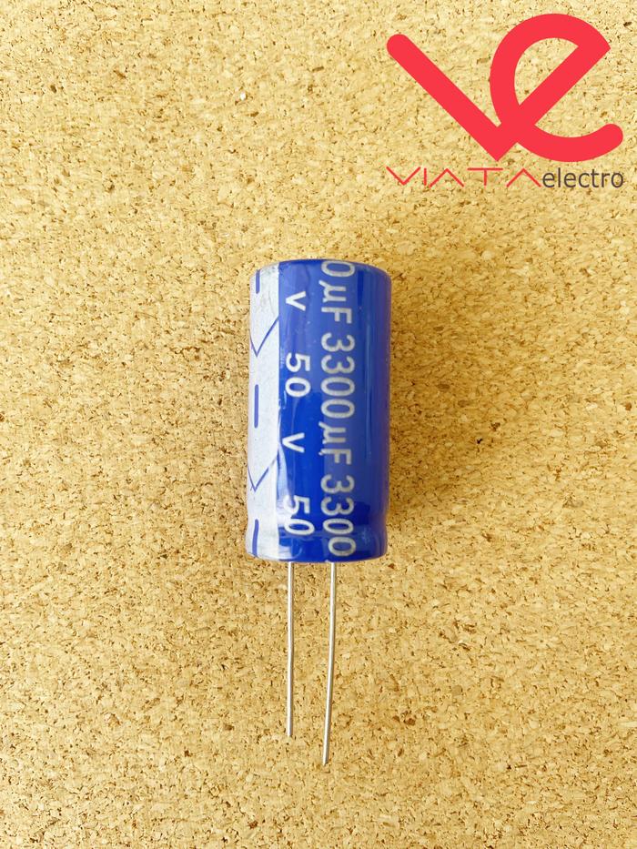 Jual KAPASITOR ELCO 3300UF 50V (1 BUAH) KAPASITOR CAPACITOR ELKO KAPASITOR - Kota Denpasar ...