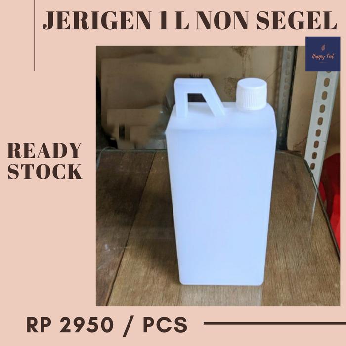 Jual Botol dirigen jirigen dirijen 1 liter 1000 ml bening putih polos ...