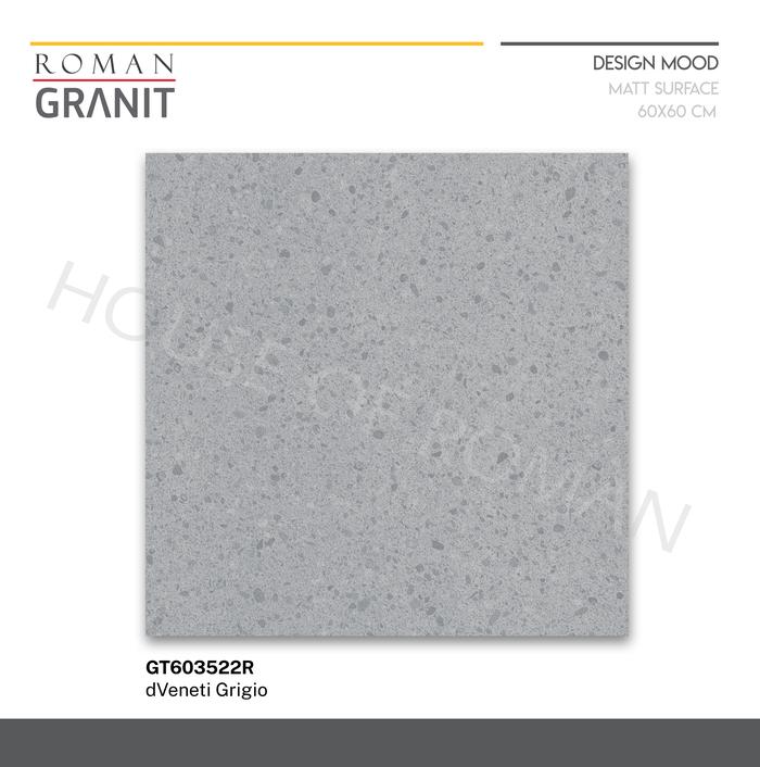 Jual ROMANGRANIT dVeneti Grigio 60X60 GT603522R ROMAN GRANIT - Jakarta ...