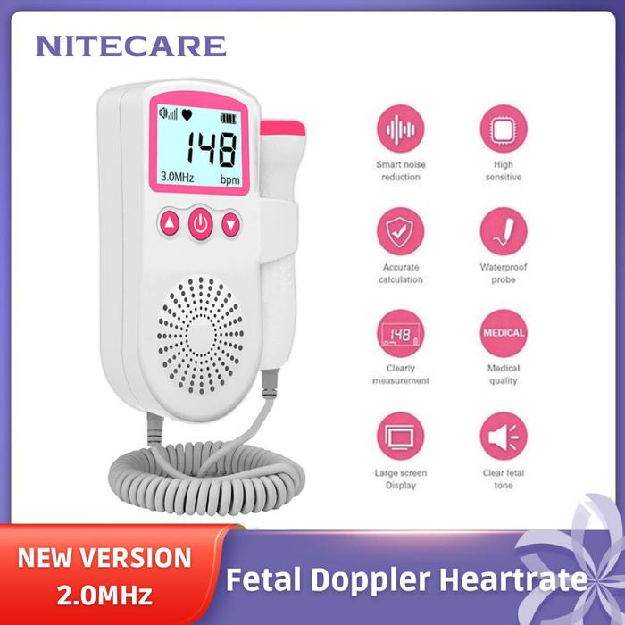 Promo Fetal Doppler Alat Cek Deteksi Denyut Detak Jantung Janin Bayi ...