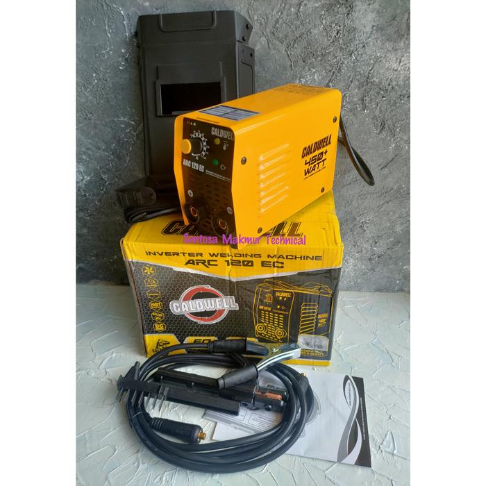 Jual CALDWELL ARC 120 EC Inverter Trafo Las Welding Machine 450 Watt ...