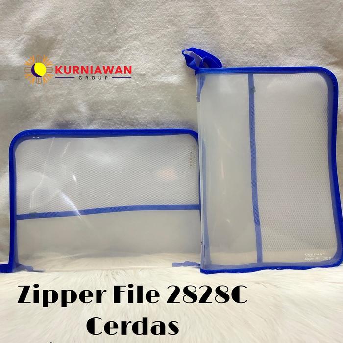 Jual Map Plastik Zipper Bag Resleting Folio Cerdas ZF2828 - Jakarta ...