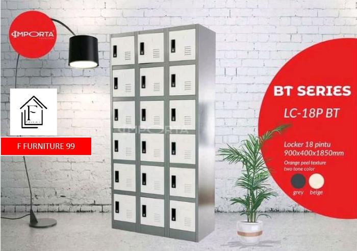 Jual Locker 18 Pintu Gandeng Loker 6Pintu IMPORTA Filing Cabinet Rak ...