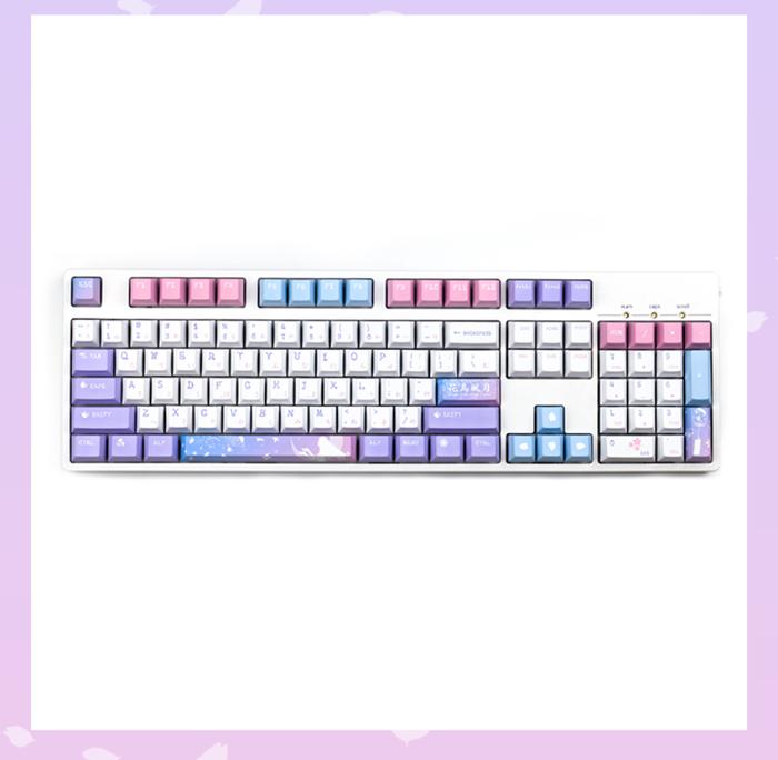 Jual Flower Bird keycaps pbt solar system planet not stargaze tuzi ...