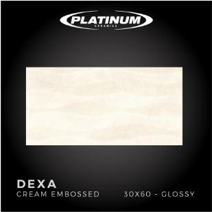 Jual DEXA CREAM EMBOSSED GLOSSY UK.30x60 DINDING LANTAI KERAMIK ...