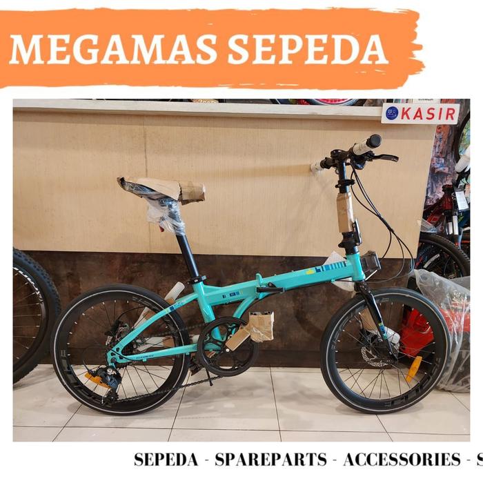 Jual sepeda lipat fold x 8 foldx8 2022 20 inch new terbaru - Kota ...