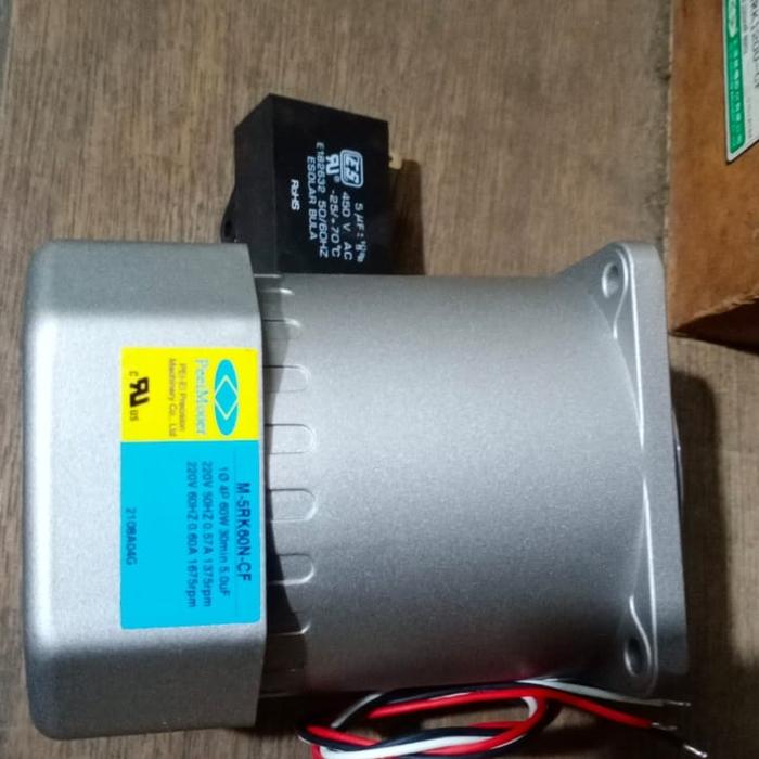 Jual MOTOR PEEI MOGER M5RK60N-CF + GEAR HEAD G5N7.5K. - Kab. Bogor ...