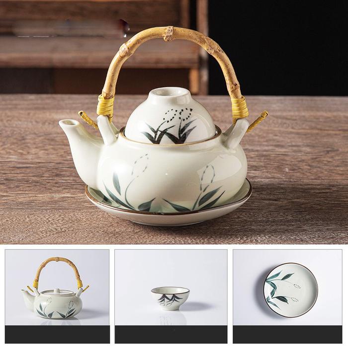 Jual Yui Kettle Tea Pot Set / Teko Ketel Gelas Air Teh Ocha Kopi ...