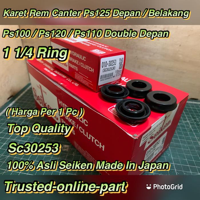 Jual Karet Seal Rem PS Canter 125 110 100 120 Ps135 100% Asli Seiken ...