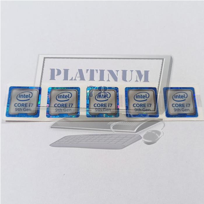 Jual Sticker Stiker Logo intel Core i7 Gen 9 Original - Kab. Karawang ...