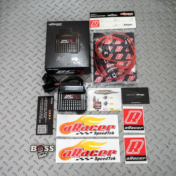 Promo ECU Racing aRacer SpeedTek RC Super X + Koil Vespa Sprint Prima S ...