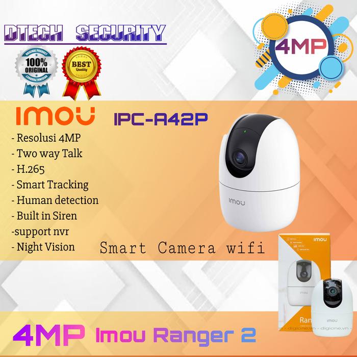 Jual CCTV IMOU RANGER-2 4MP/ CCTV WIFI IMOU 4MP TWO WAY-TALK SMART ...