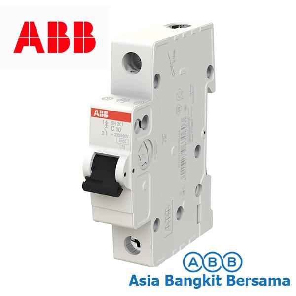 Jual ABB / SH201L-C10 / MCB 1P 4.5kA 10A / SH 201L C10 MCB ABB - Jakarta Barat - Asia Bangkit ...