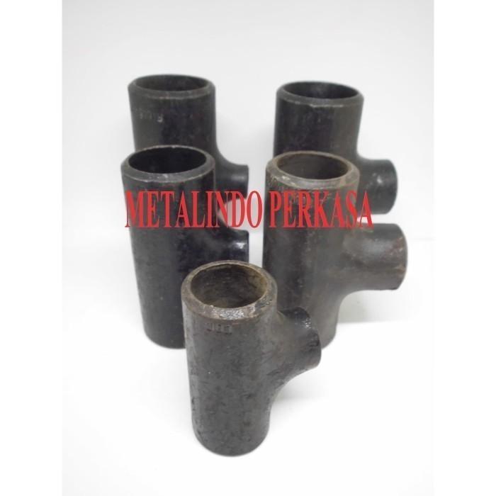 Jual 4 x 2 Inch Vlok Tee / Reducer Tee Las C/S (Carbon Steel) SGP ...