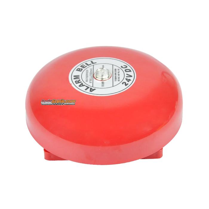 Jual Alarm Round Bell 6 Inch 24V DC TAB Bell Kring Sekolah Pabrik ...
