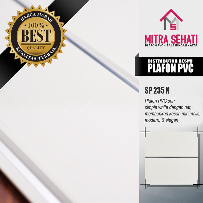 Jual Plafon PVC Putih nat 8mm - Kota Bekasi - Mitra Sehati Bekasi ...