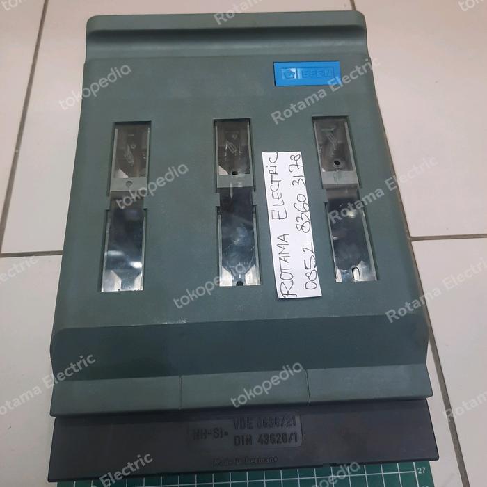 Jual HOLDER 3PHASE EFEN NH-Latr 1NN FUSE HOLDER 3PHASE NH-Si NH1 Max 250A - Jakarta Barat ...