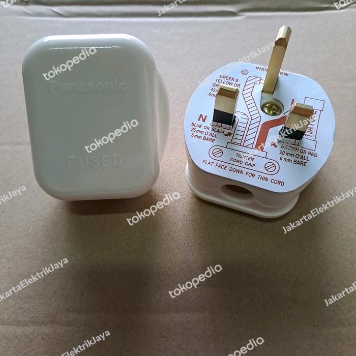 Jual PANASONIC WIDE SERIES STEKER AC 3 KAKI WEJ9111W - Jakarta Pusat ...