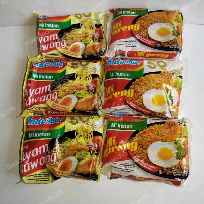 Jual Indomie Mix 2 rasa Ayam Bawang dan Indomie Goreng - Kota Bandung ...